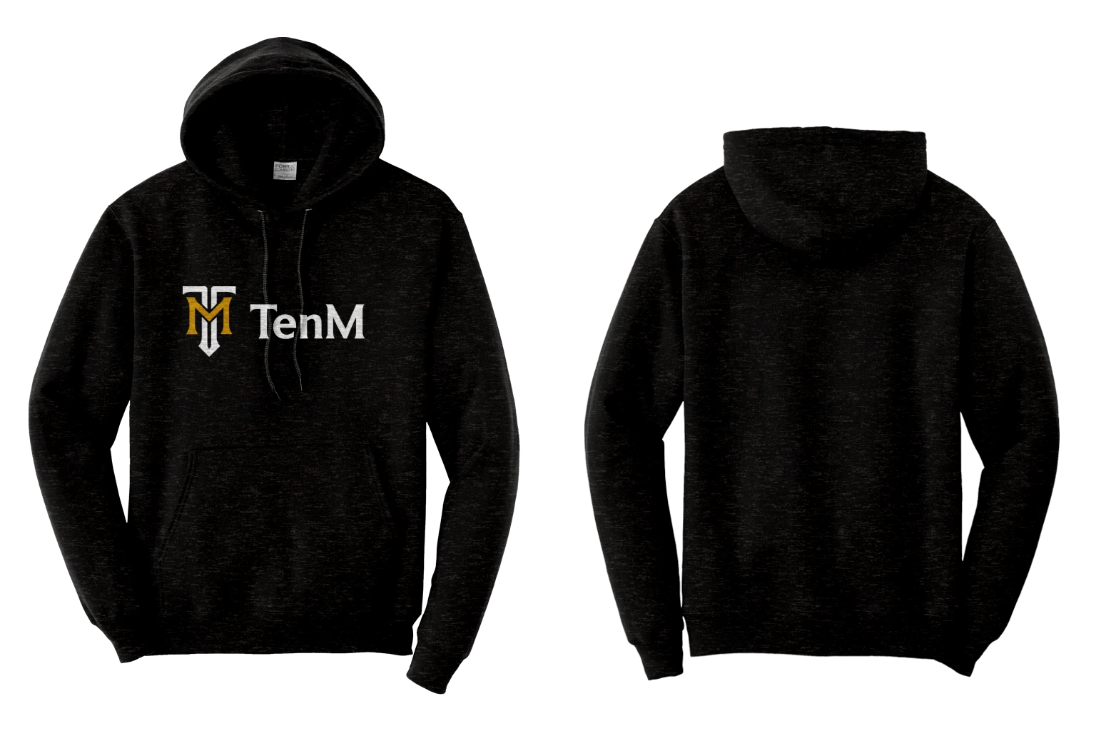 Port & Co Core Fleece Pullover Hooded Sweatshirt – TenM Construction ...